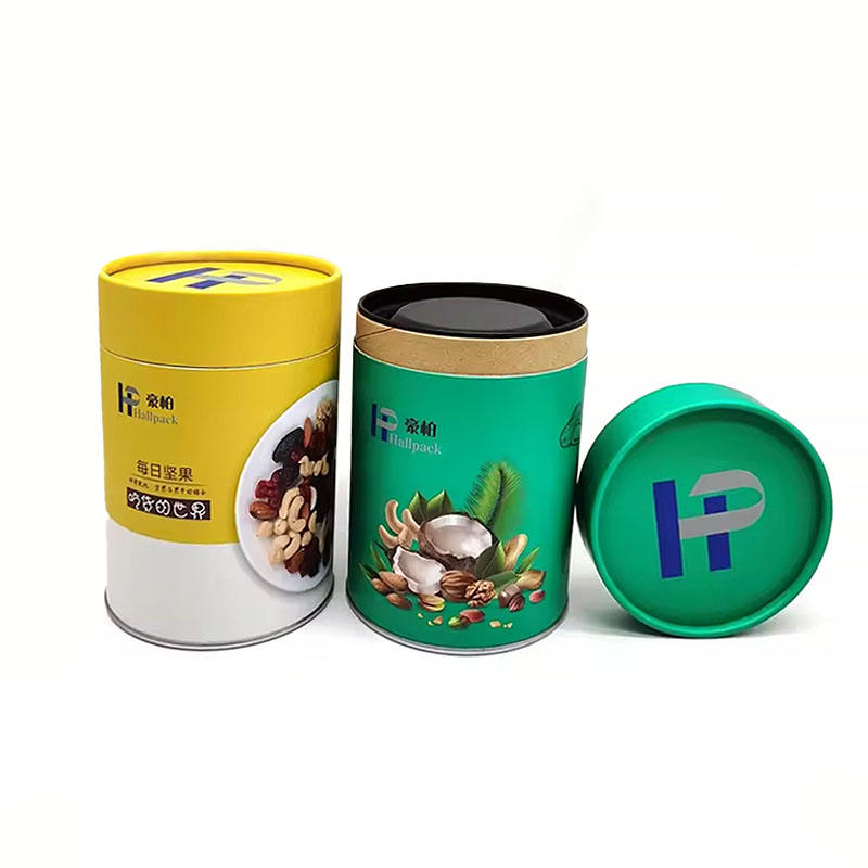 Tea Paper Tube Packaging Food Grade Cardboard Cylinder Container for ...