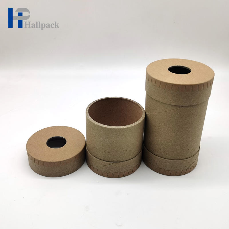 Wholesale Customized Paper Tube Packaging Pure Kraft Paper Tube With ...