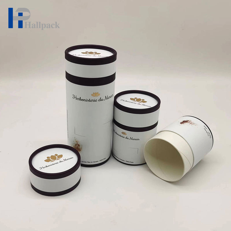 Bio-degradable Food Grade Cardboard Cylinder Box Spice Paper Tube ...
